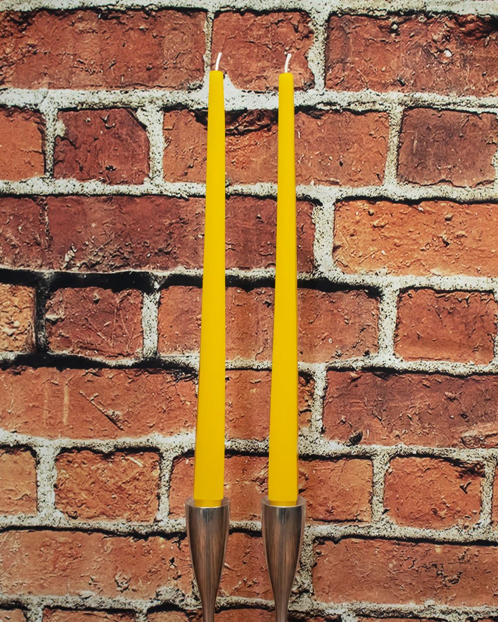 Beeswax Candlesticks Square Taper 15-inch